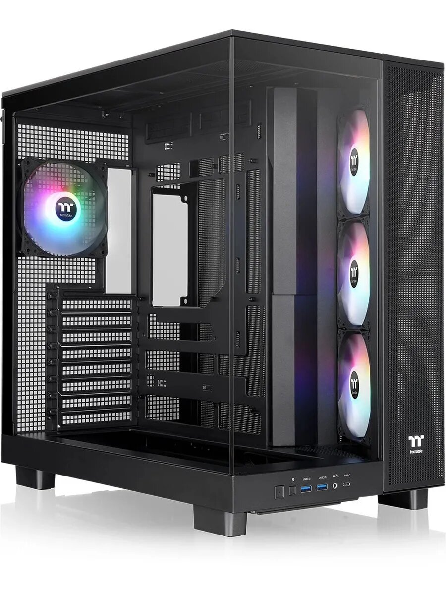 Корпус View 380 XL ARGB черный без БП ATX 5x120mm