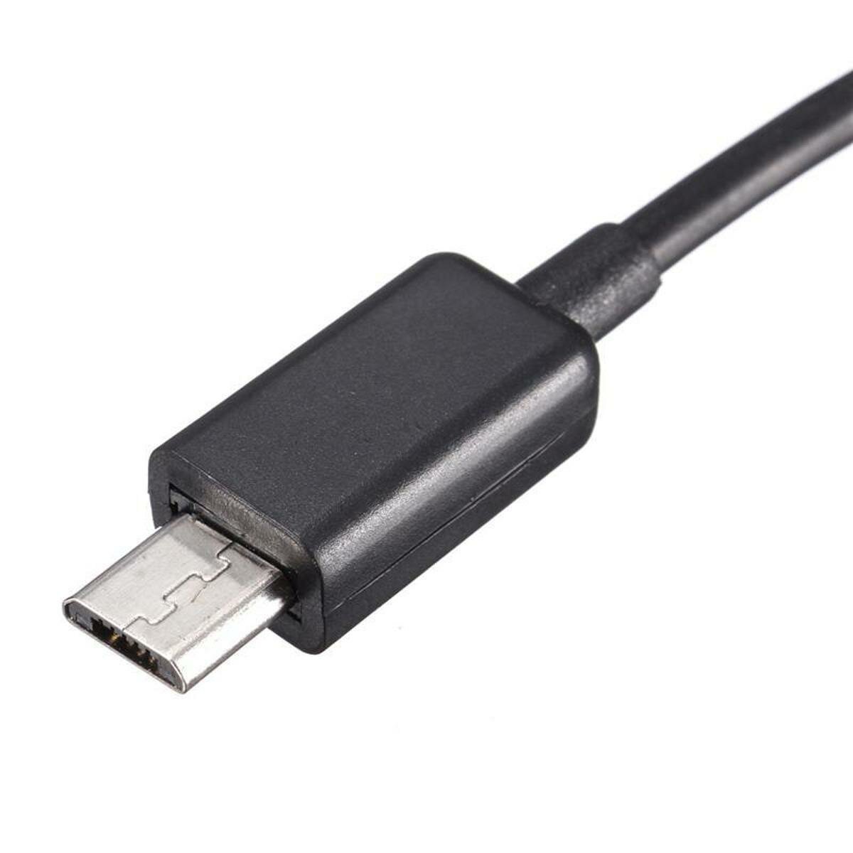 Высококачественный 1 м Micro USB 2.0 B 5pin Male to Female M/F удлинительный кабель для зарядки и передачи данных удлини