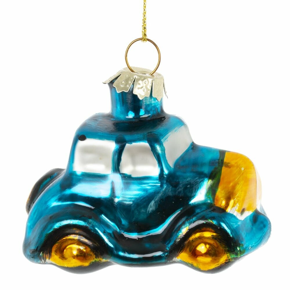 Елочная игрушка Машинка, 7х4х6 см KSM-826165