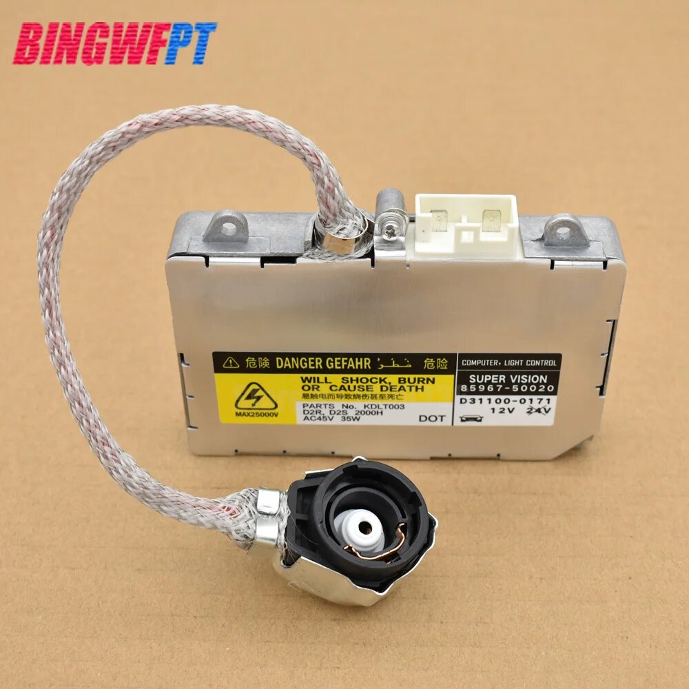 81107-50380 81107-3A540 81107-53040 81107-2D020 81107-22A10 39000-16338 D2S D2R Xenon HID Модуль блока управления балластом для фар