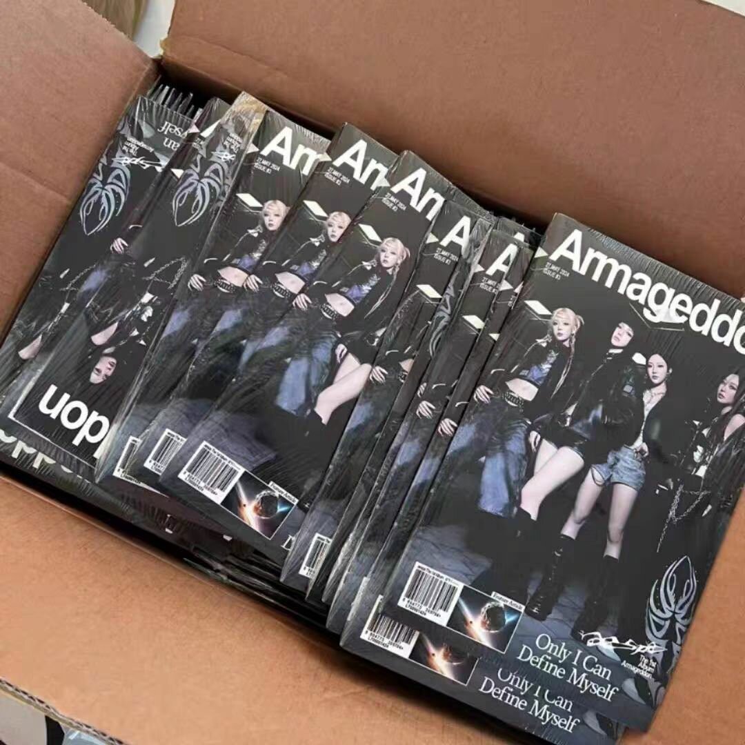 Альбом aespa aльбом ARMAGEDDON Album ZINE Ver.