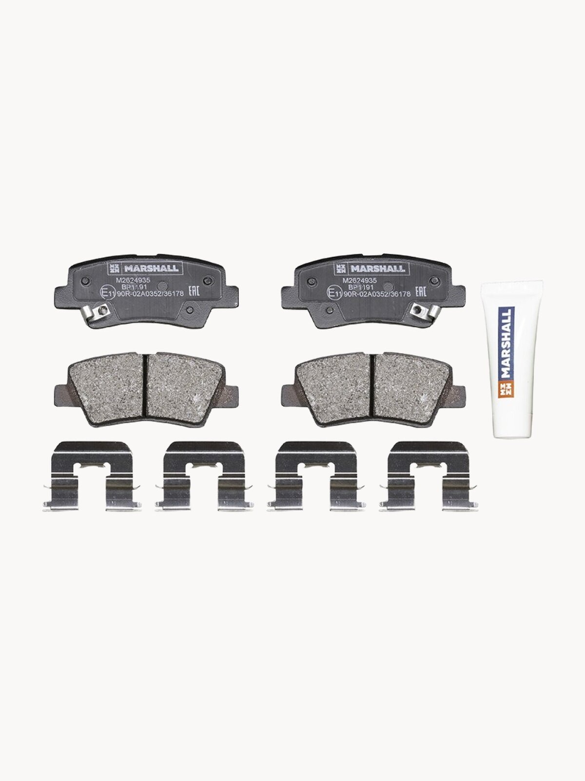 Тормозные колодки дисковые ( задние) HYUNDAI хендай Solaris Солярис; KIA КИА Rio Рио 2533703 58302H5A00