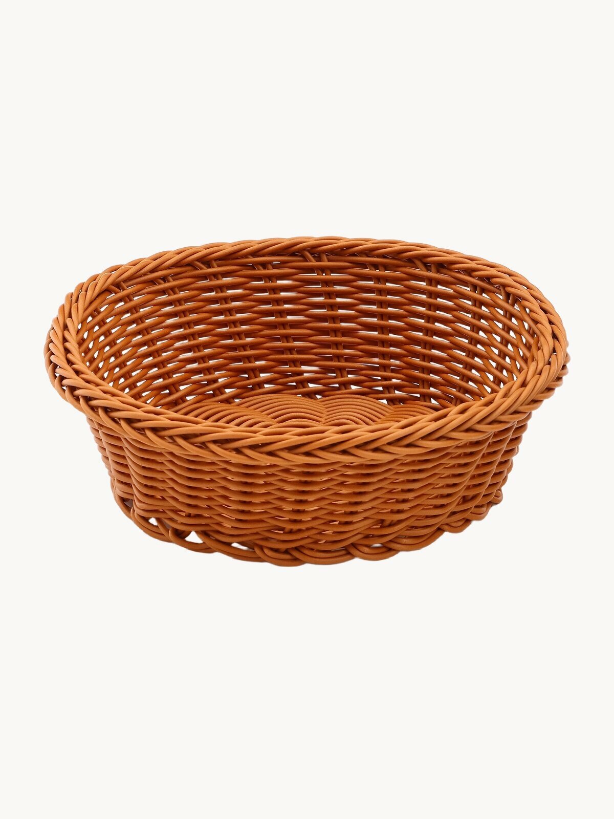 Корзинка для фруктов и хлеба Доляна «Капучино», 21×21×7 см