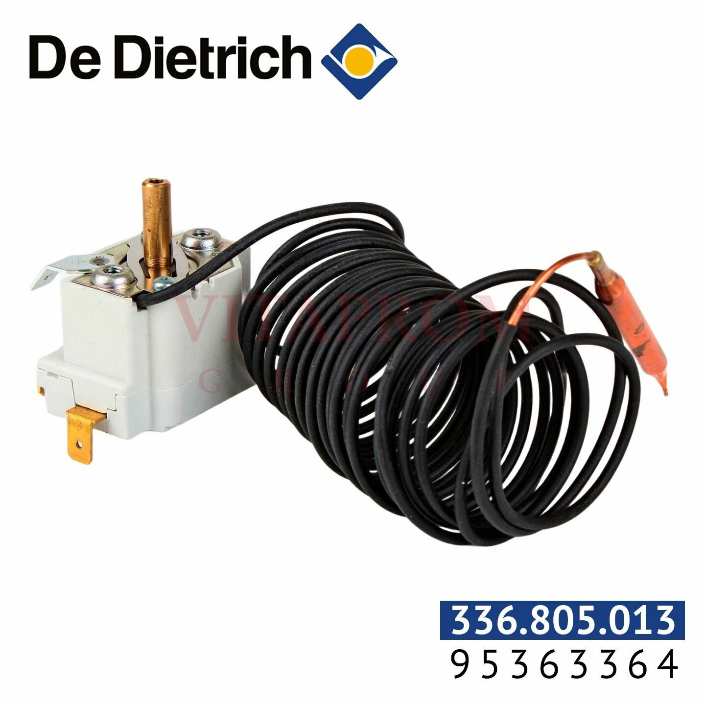 Регулировочный термостат De Dietrich 95363364 30 -90 С