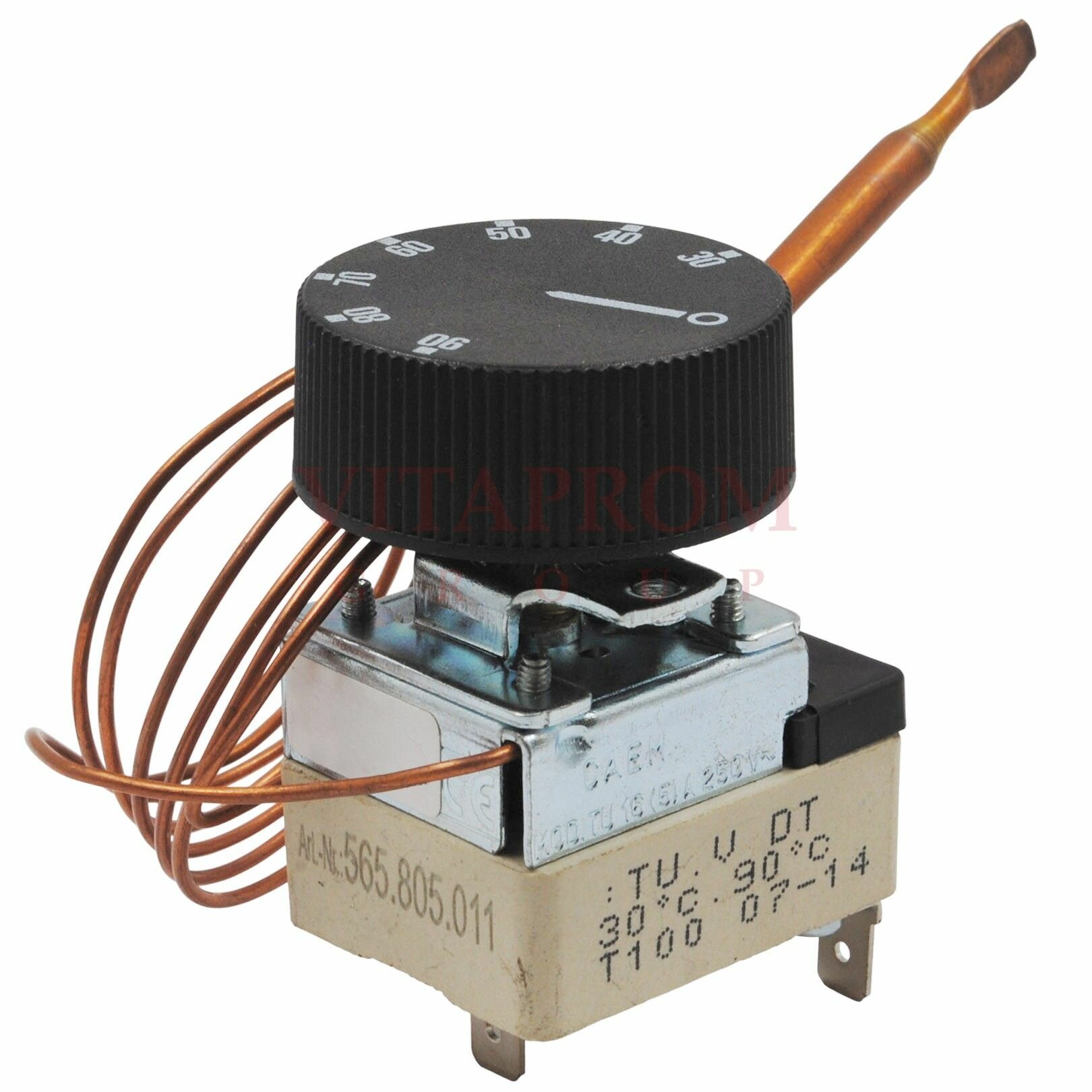 Термостат капиллярный Caem TU-V-DT 30-90 T100 07-14 C(0-90C) Imit LP5107