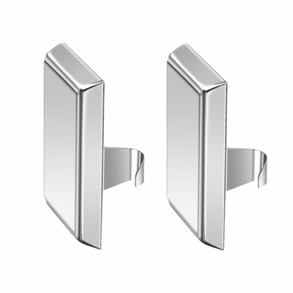 Держатель для рождественских чулок 2 шт, Серебро