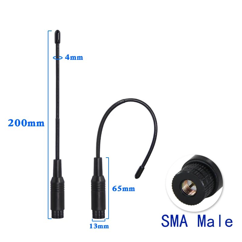 Антенна SMA Male 200mm, 4mm, 65mm, 315MHz