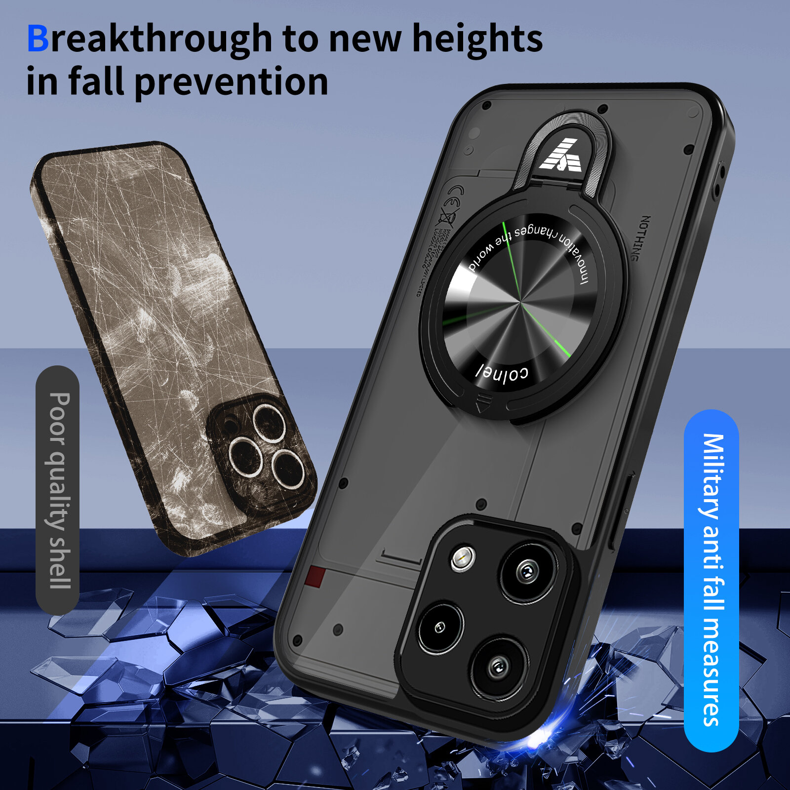 Чехол для Nothing Phone 3a Lite — фото 1