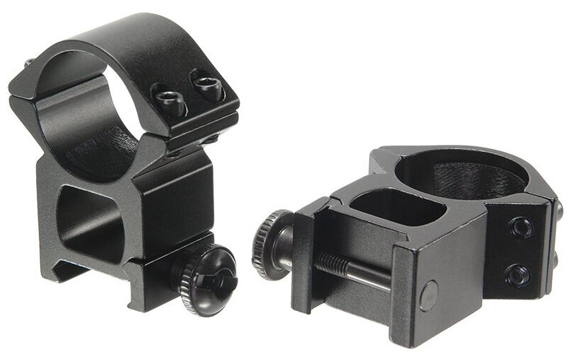 Кольца для прицела Veber 2521 H с окошком 13 мм