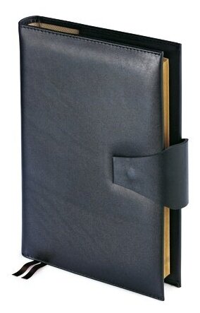 Ежедневник А5+ "Windsor" черный от Bruno Visconti