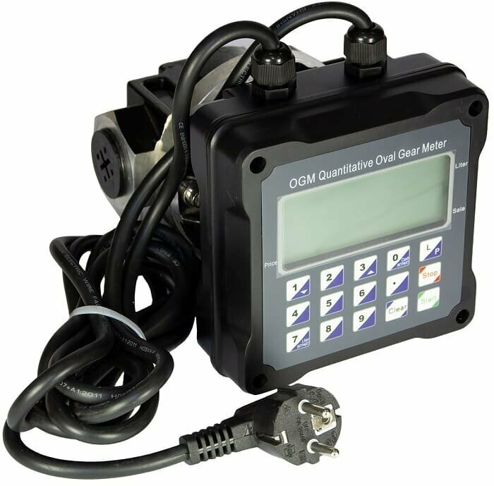 Petroll OGM 25Q - автоматический счетчик учета дизельного топлива точность ±0.5 % 220 В (20-120 л/мин)