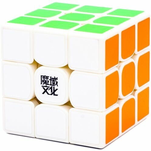 Скоростной Кубик Рубика MoYu 3x3x3 WeiLong GTS 2 Белый