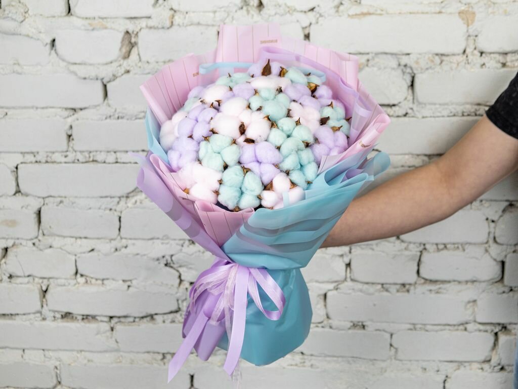 Композиция Хлопковое облачко