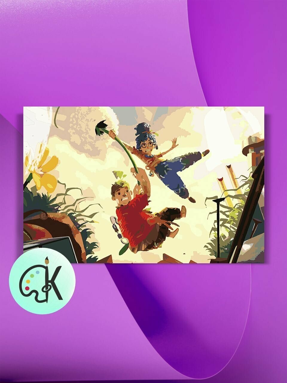 Картина по номерам на холсте It Takes Two, 40 х 60 см