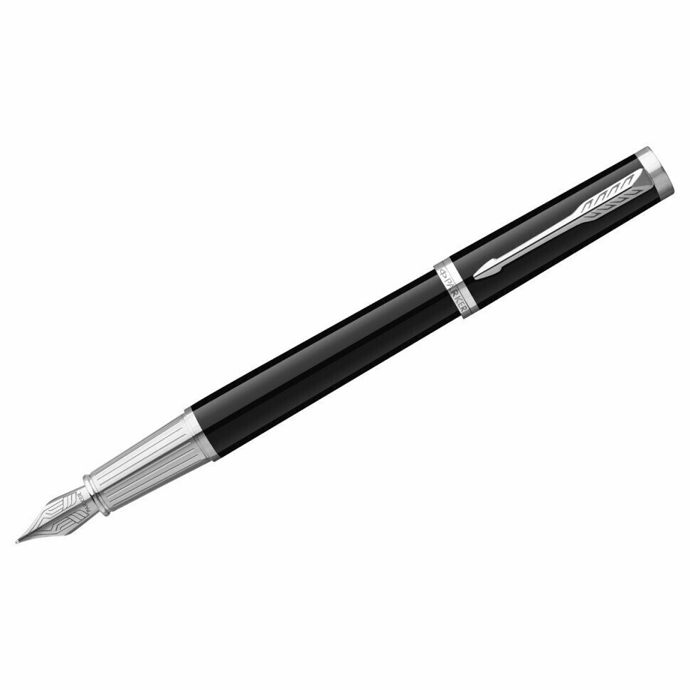 Ручка перьевая Parker "Ingenuity Black CT" 0,8мм, подарочная упаковка, 359543