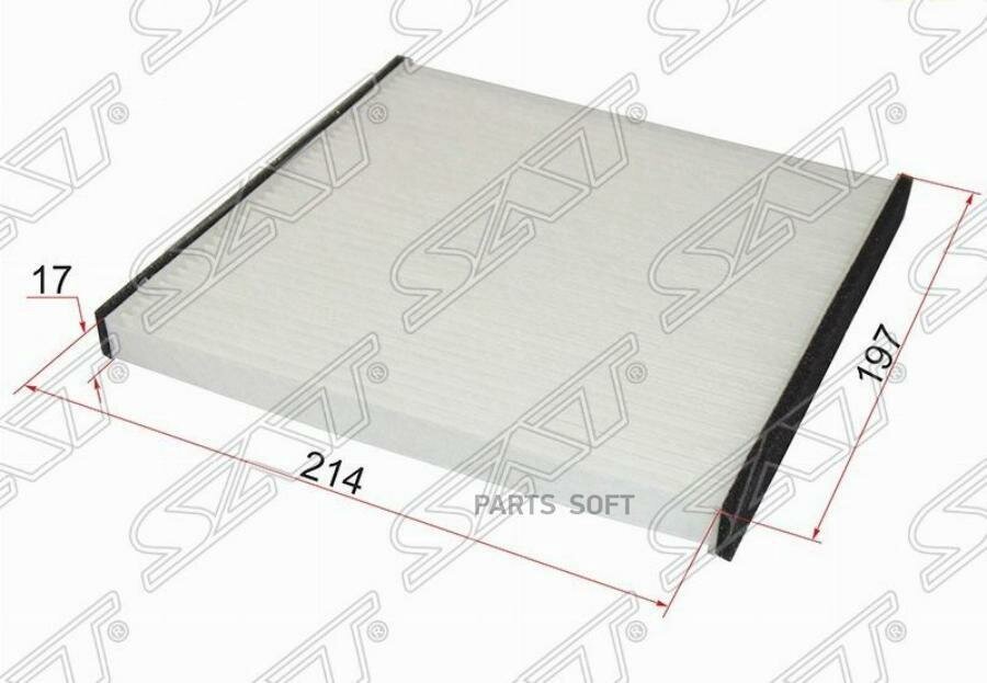 Фильтр салона TOYOTA VITZ/PLATZ 99-05/FUN CARGO 99-05/IST 02-07/COROLLA/FIELDER 00-06/RAV4 00-05 SAT ST8713912010 | цена за 1 шт