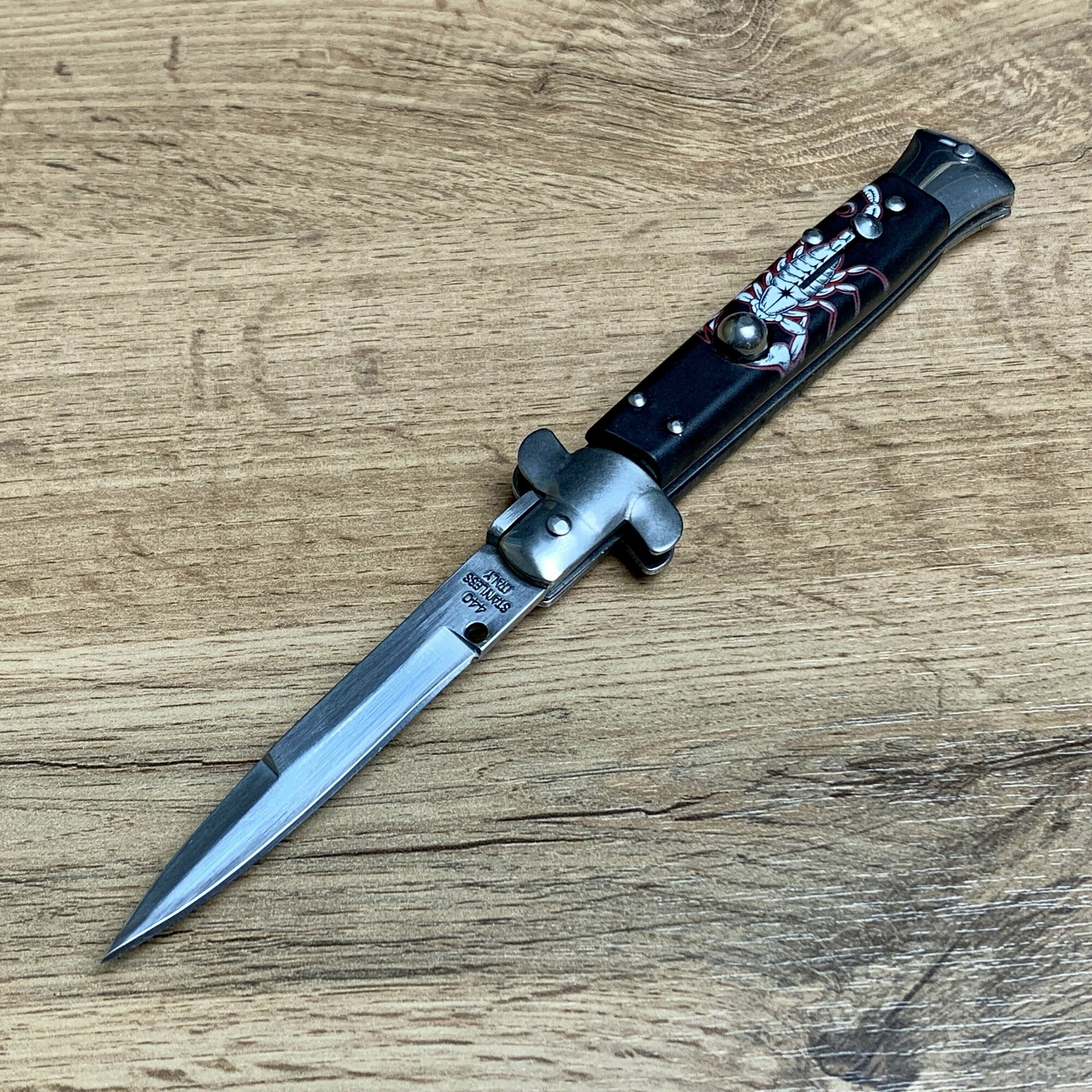 Складной нож, автоматический АКС-001 Скорпион, 20 см