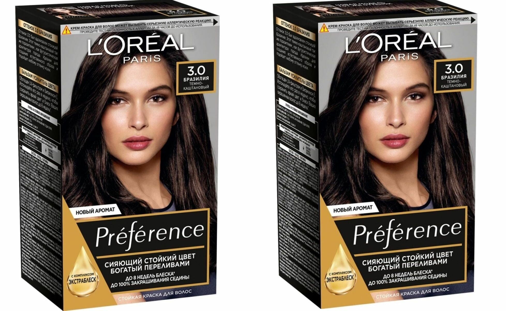 L'Oreal Paris преферанс 3 Бразилия, 2 шт