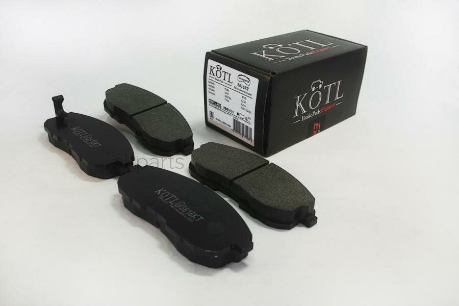 KOTL 3616KT Колодки тормозные дисковые передние к-т NISSAN JUKE/MAXIMA/TEANA/TIIDA/SUZUKI SX4