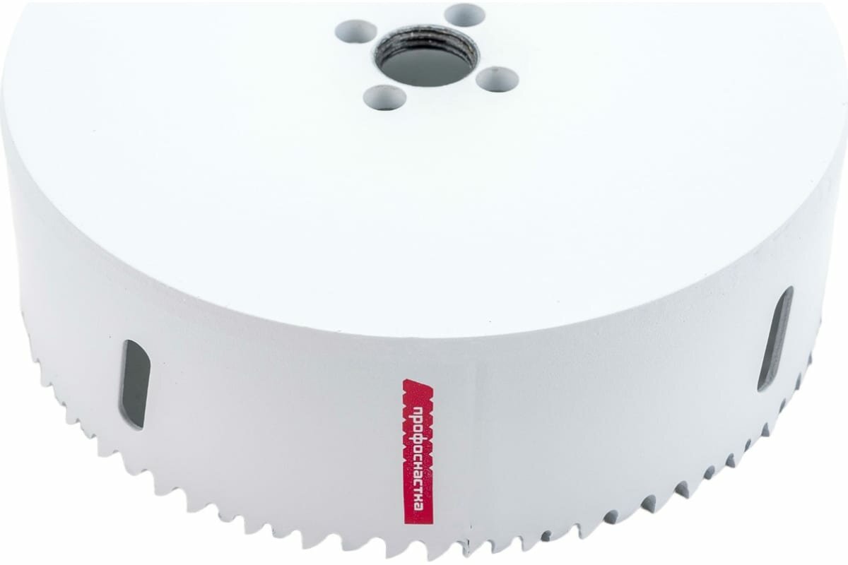 Профоснастка Коронка биметаллическая крупнозубая 133 мм x 38 мм HSSE М42 №120 80101120