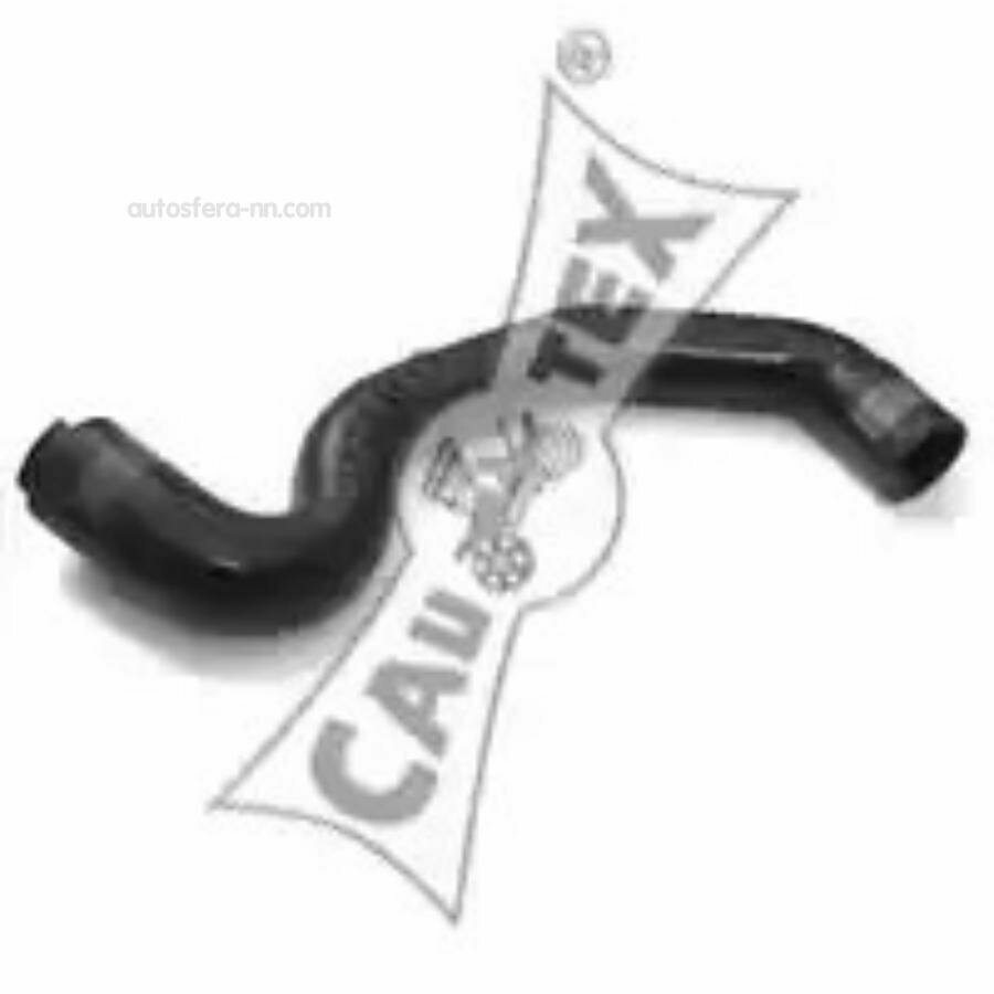 CAUTEX 036008 Патрубок системы охлаждения радиатора верхн CITROEN: BERLINGO 1.9 D DW8, XSARA I 1.9 D DW8, PEUGEOT: 306 1.9 D DW8, PARTNER 1.9 D XUD9, PARTNER 1.9 D DW8 2000->