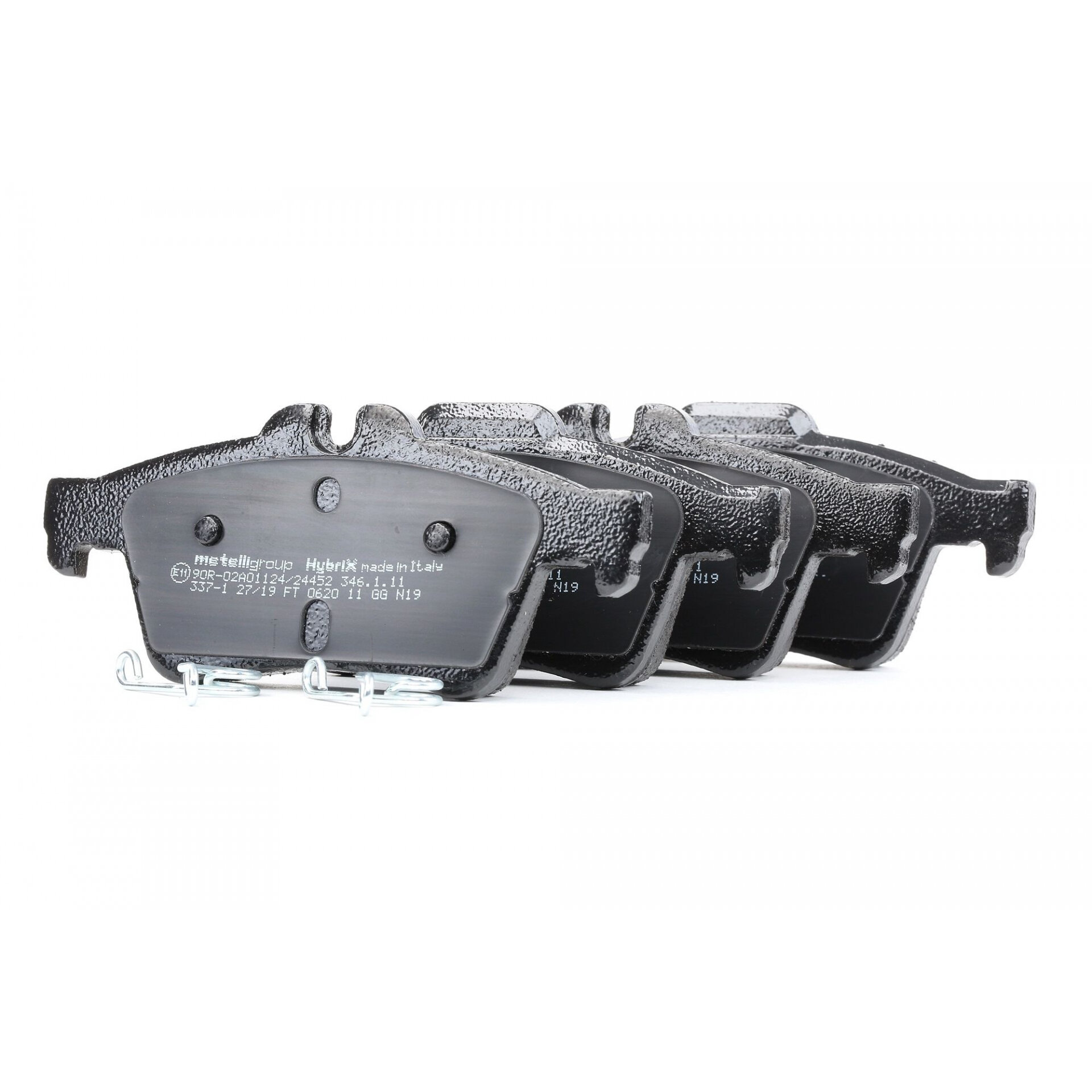 Колодки тормозные дисковые комплект Renault Volvo Mazda Opel Citroën Ford Jaguar, METELLI 22-0337-1 (1 шт.)