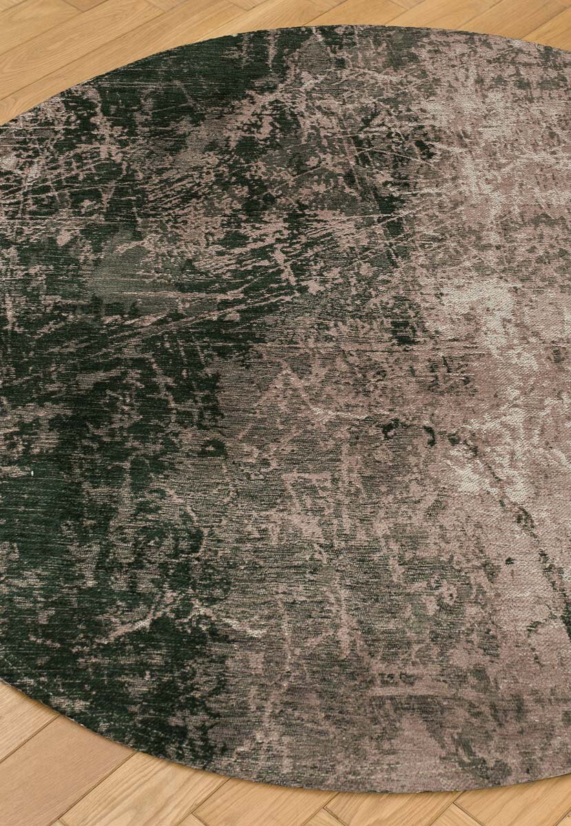 Бельгийский ковер безворсовый 140*140 см Manhattan LM3318-L93 круг