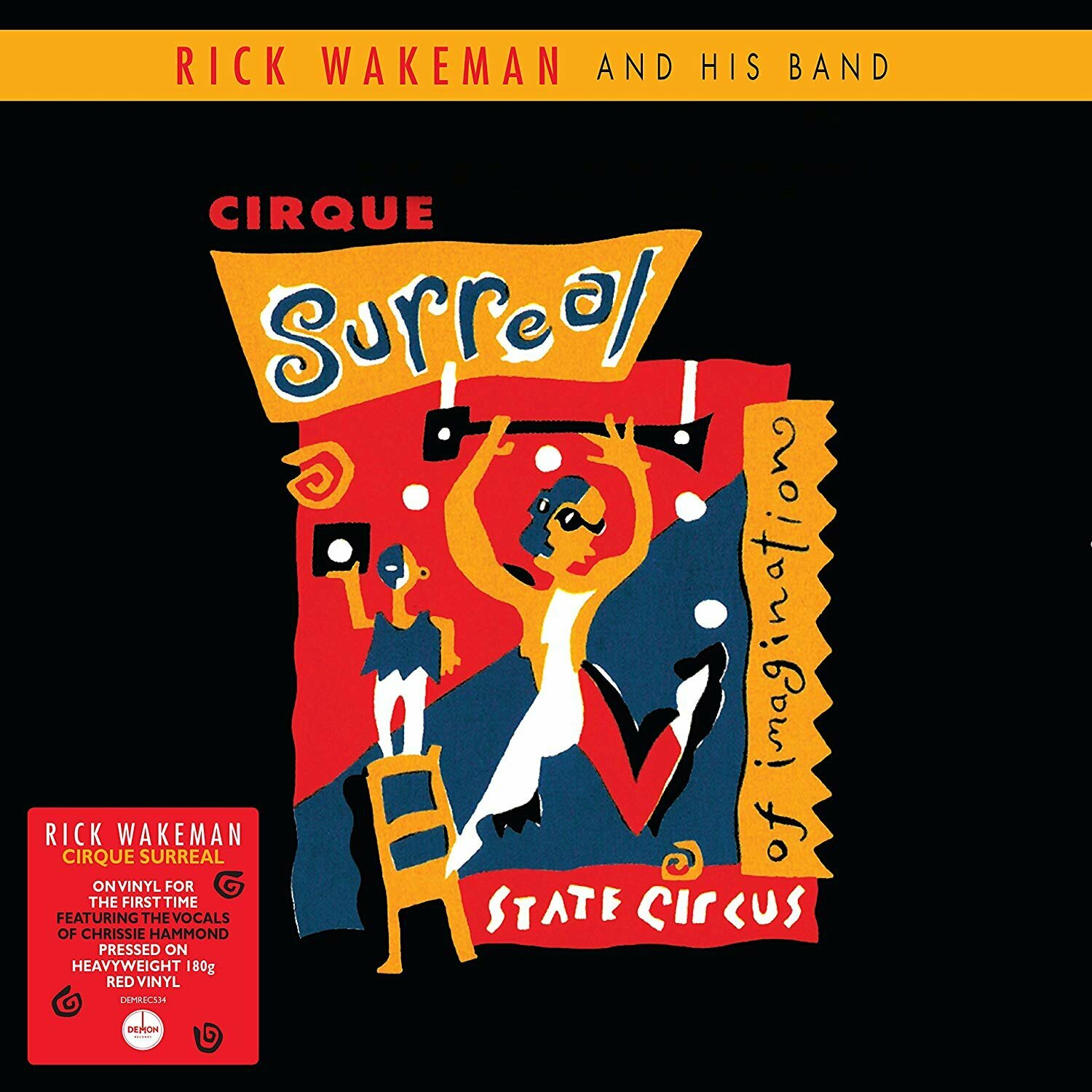 Wakeman Rick "Виниловая пластинка Wakeman Rick Cirque Surreal"