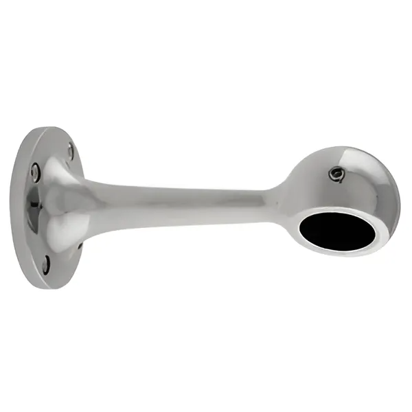 Мебельная система JOKER EDSON держатель трубы усиленный, торцевой GP65 CHROME