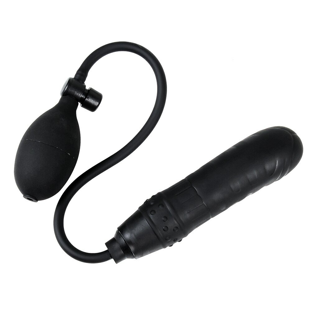 Анальный фаллоимитатор расширитель Addition black черный 14,5 см