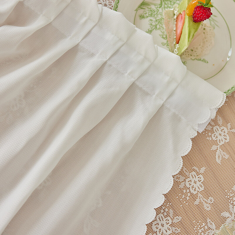 Магические ленты для штор, установка без сверления, прозрачные шторы, светофильтрующие, приватные, для балкона, прозрачные шторы для эркера, белые вертикальные жалюзи, прозрачные