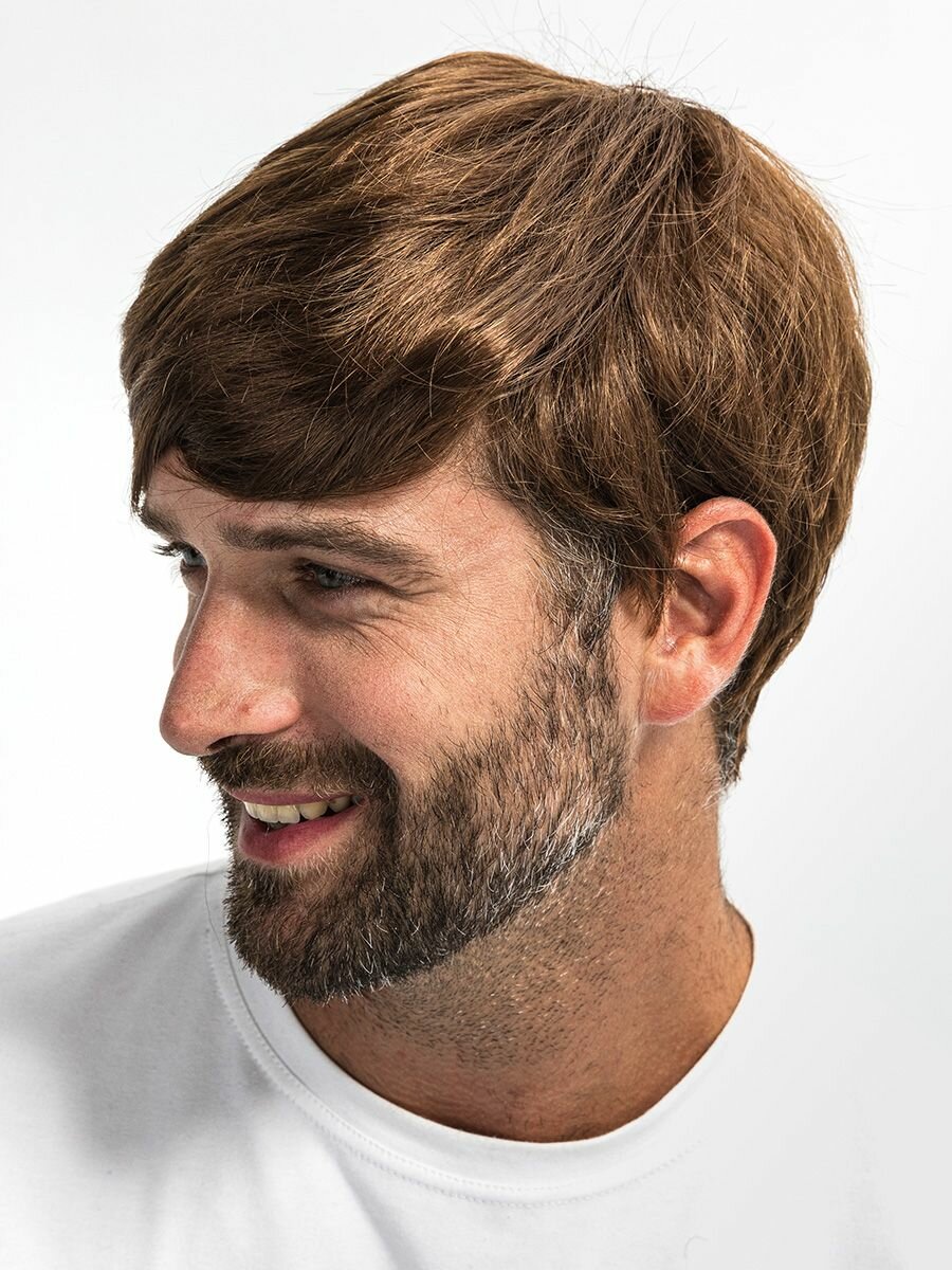 Парик коричневый