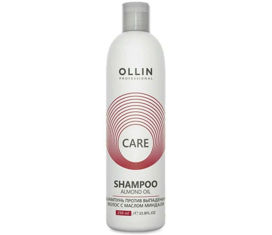OLLIN PROFESSIONAL CARE Шампунь против выпадения волос с маслом миндаля 250 мл.