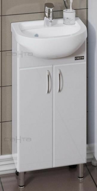 Тумба с раковиной СанТа Сити 40