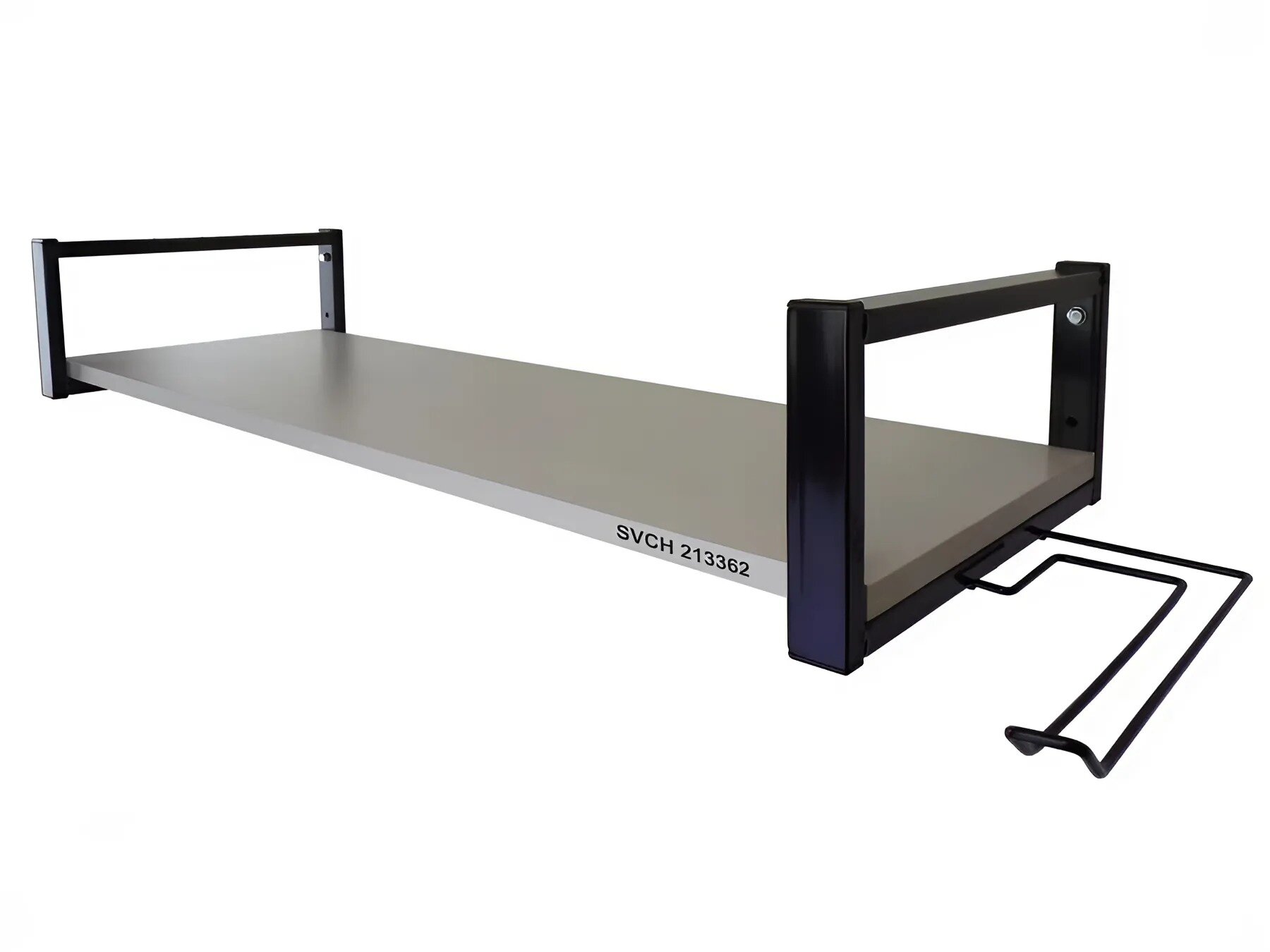 Полка для микроволновки GARROSS "SIBERIA 213362", держатель полотенец, размер 30х90 см, высота 15 см, сосна выбеленная