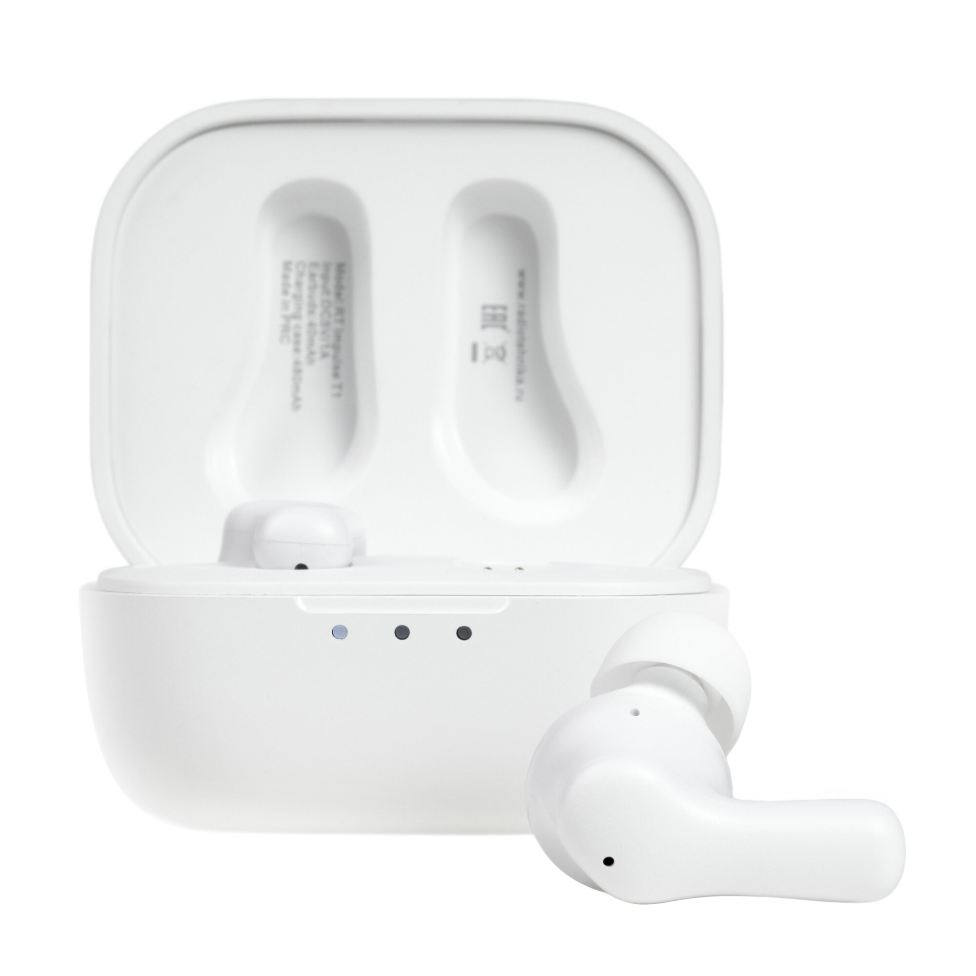 Беспроводные наушники Radiotehnika Impulse T1 White — фото 1