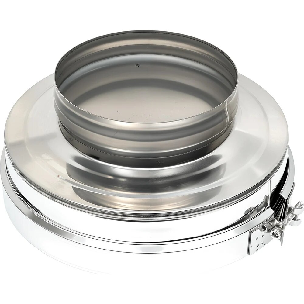 Конус Термо КТ-Р 310-0.8/304 D150/250 М с хомутом тепловисухов TS. ENG. KNS.0150.73052