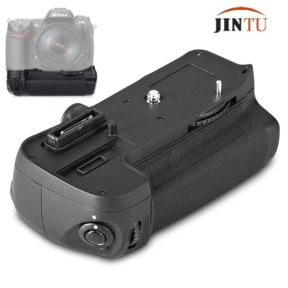Вертикальный батарейный блок JINTU для Nikon D300/D300S/D700