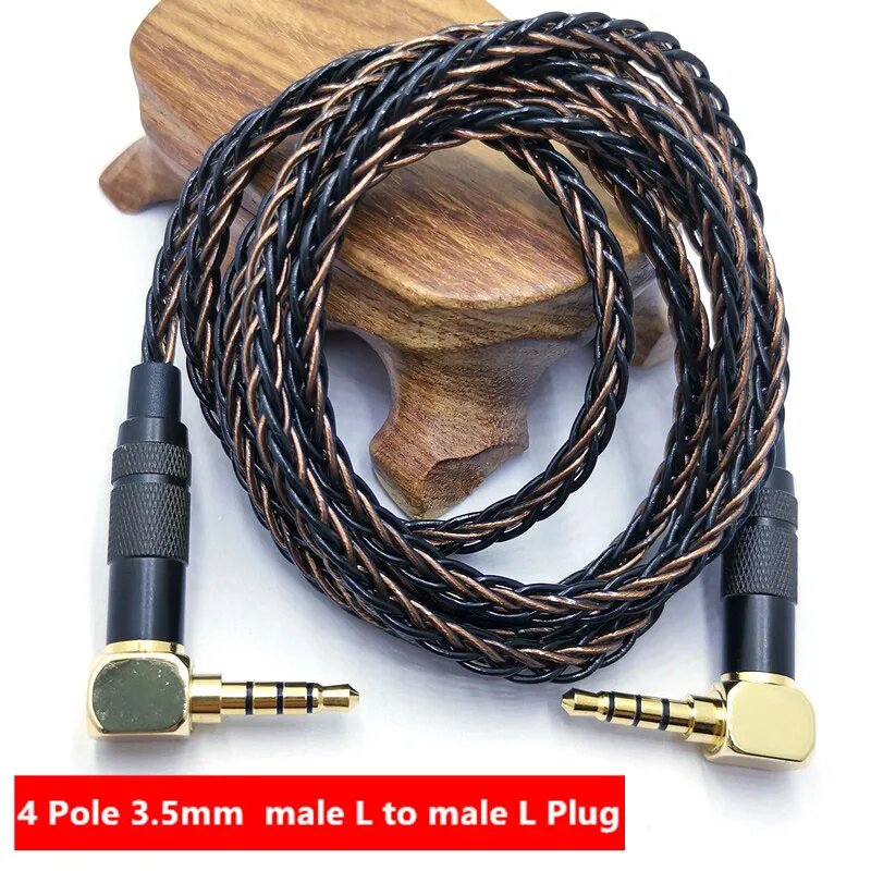 RYGMR 3,5 мм 4-полюсный аудиокабель с микрофоном 50cm, RYC6 4P 3.5mm L to L