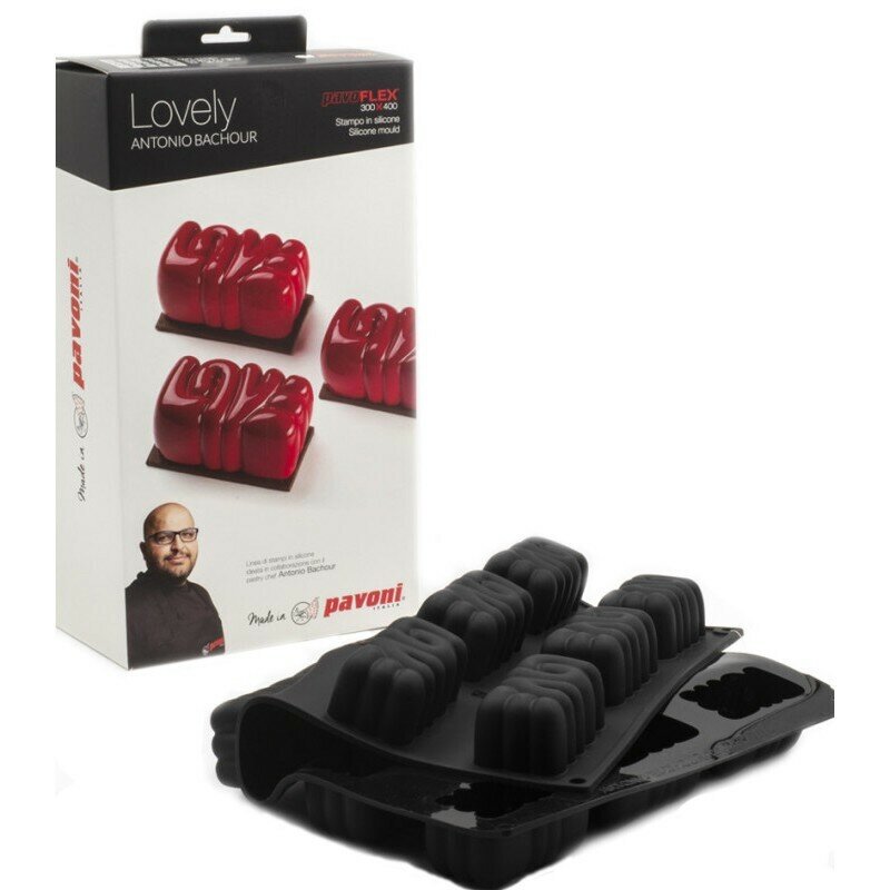 Силиконовая форма Pavoflex любовь Pavoni (Набор из 1 шт.)