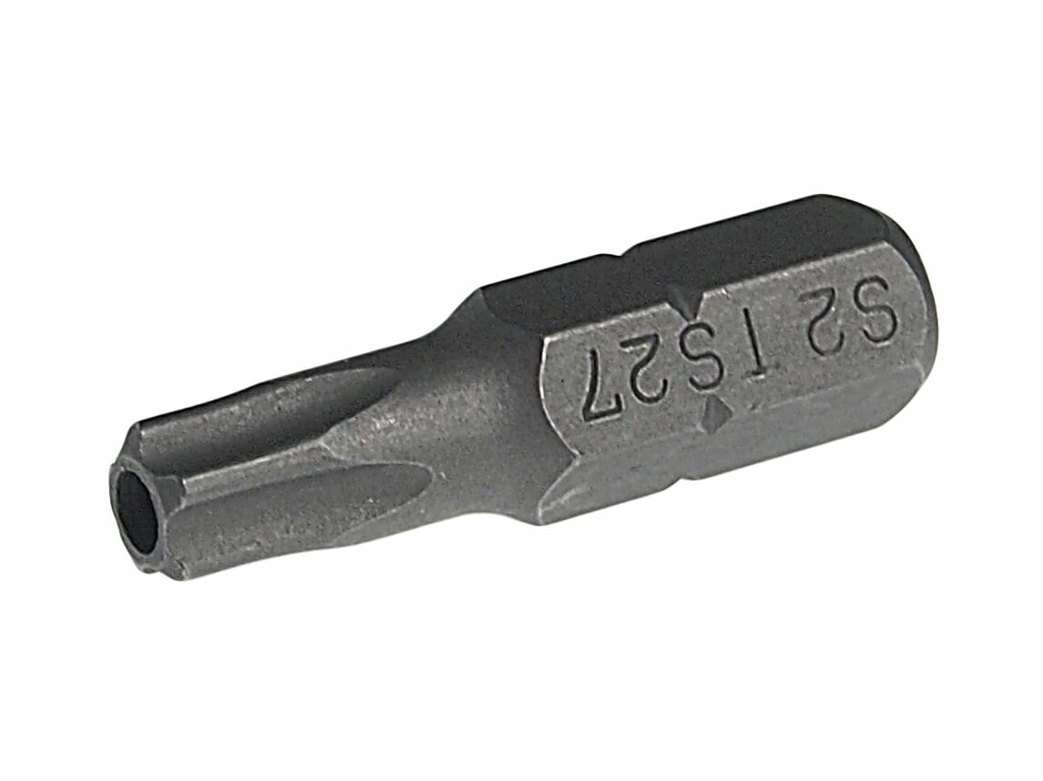 Бита 1/4"DR 5-гранная TORX с отверствием TS27Hх25мм JTC