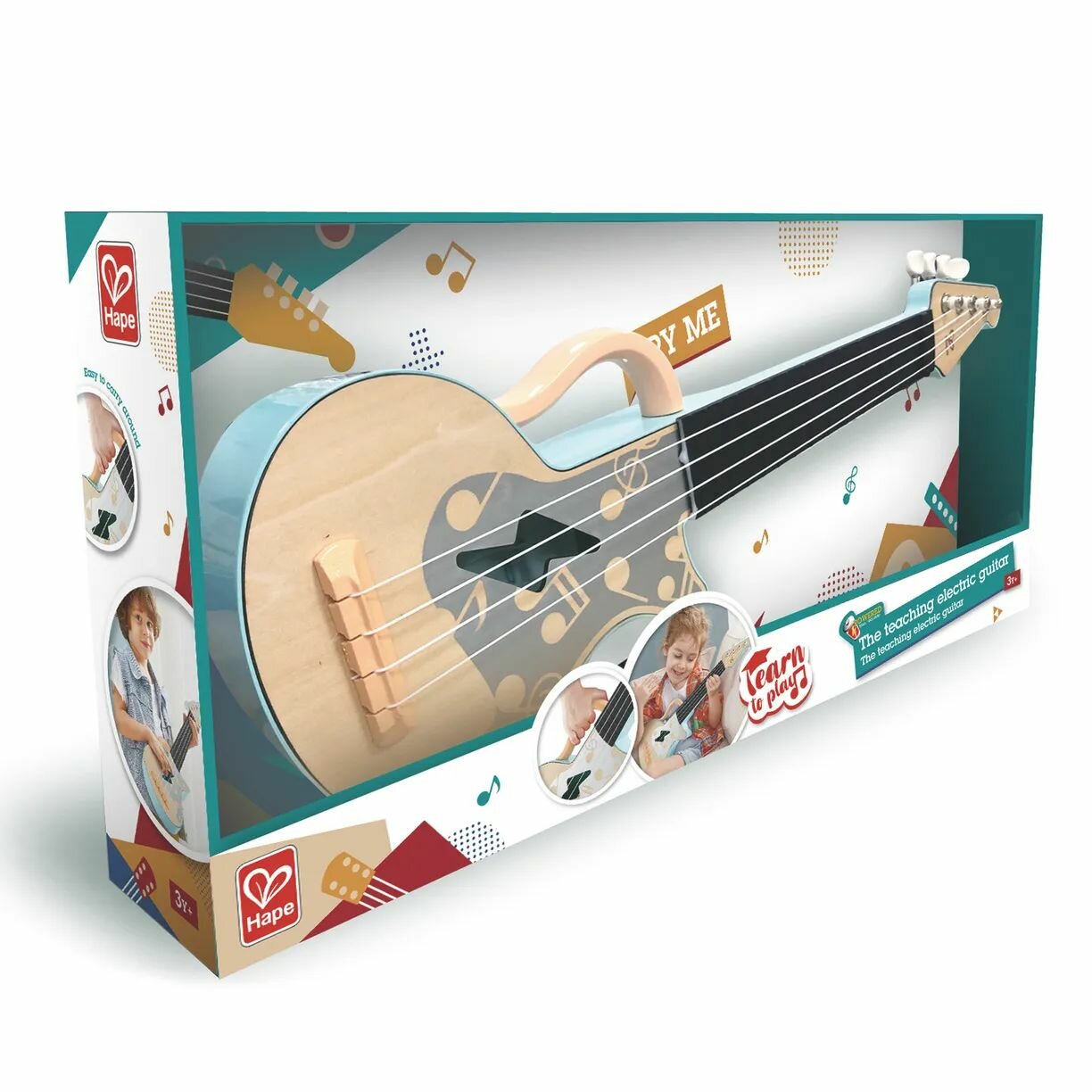 Игрушка музыкальная HAPE Гавайская гитара (укулеле)