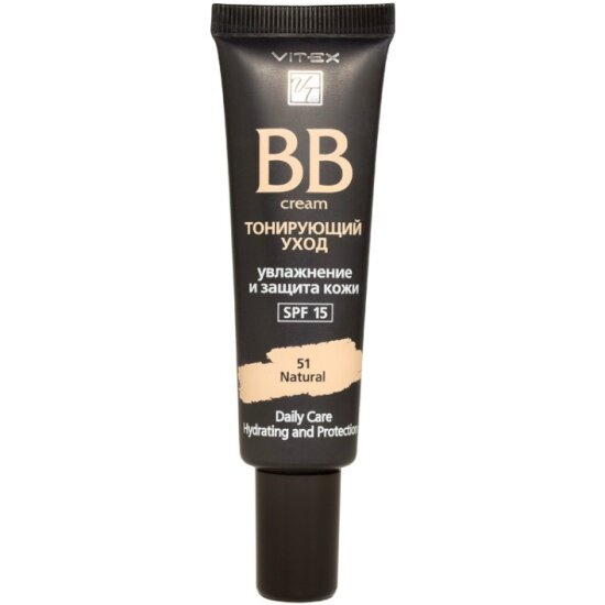 BB-крем Витэкс Тонирующий уход SPF15, тон 51 Natural
