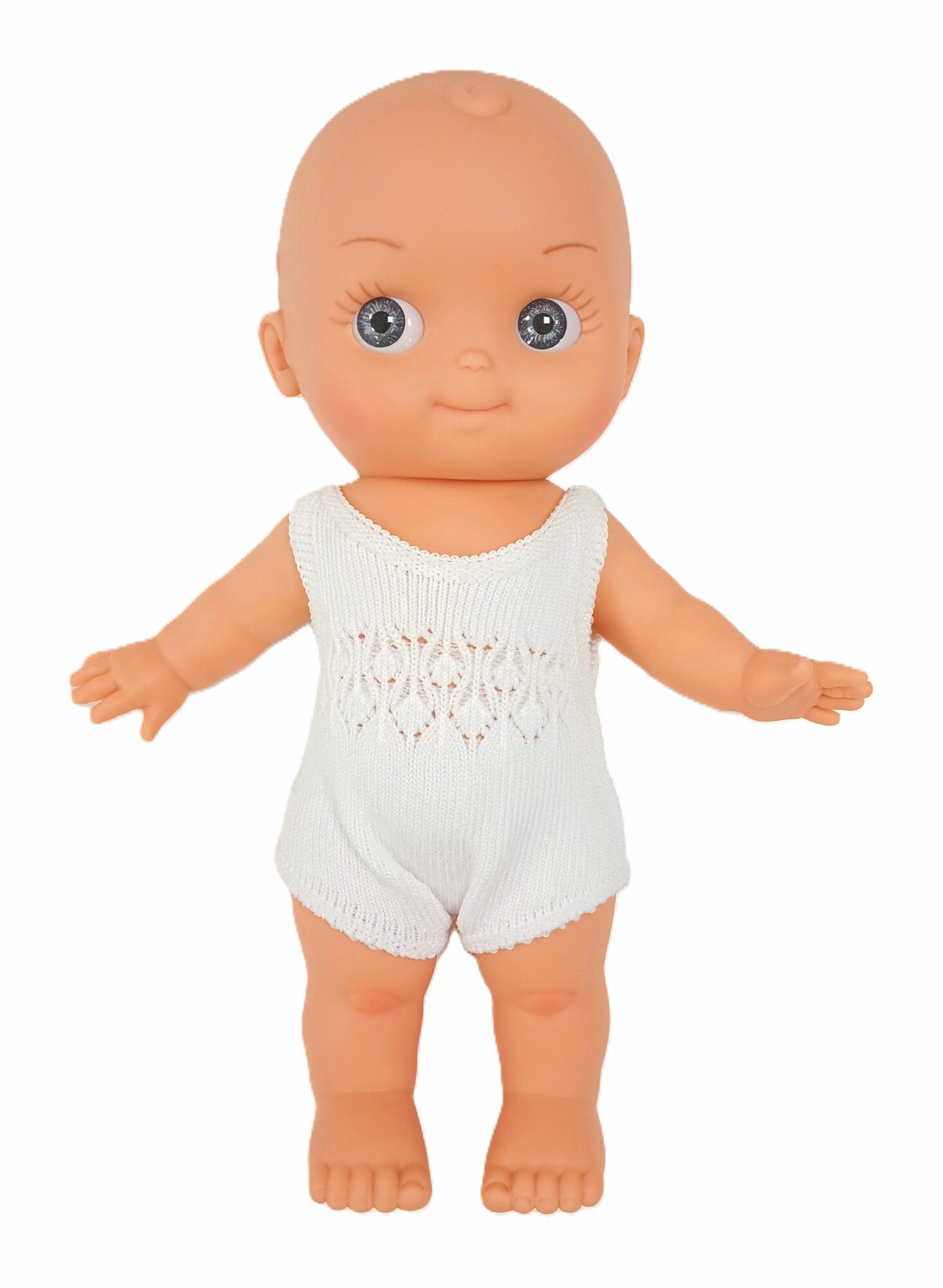 Кукла пупс Paola Reina Панча в белом песочнике, 28см