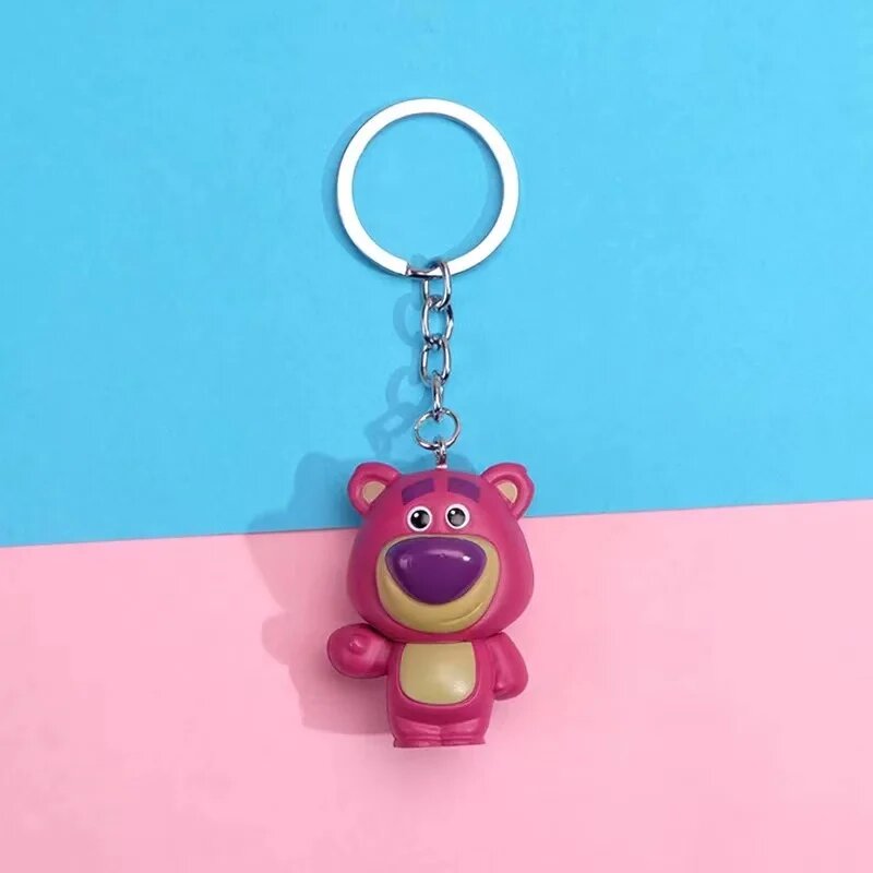 Розовый Лото Bear, брелок "История игрушек 4"