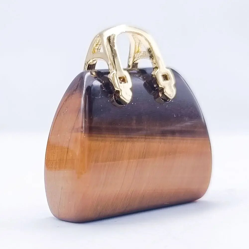 Статуя сумочки из натурального кристалла 3