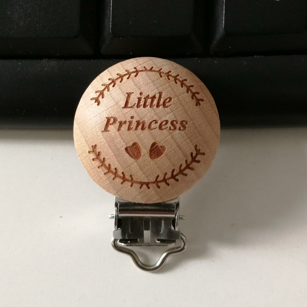 Шт. Деревянные зажимы для пустышек, круглые деревянные зажимы, подвески для детских прорезыватели для сосок, игрушки