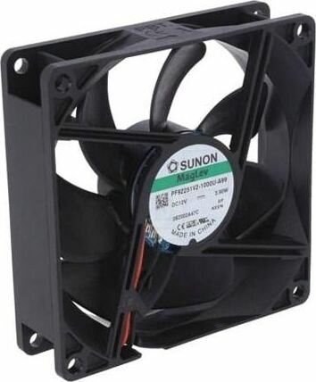 Вентилятор осевой SUNON PF92251V2-1000U-A99 Вентилятор осевой 12ВDC 92x92x25мм 118,8куб. м/ч 43,7дБА Vapo 1шт