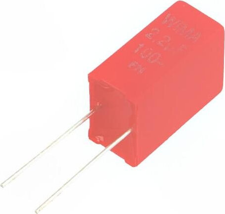 Конденсатор WIMA MKS2D042201N00JO00 Конденсатор: полиэфирный 2,2мкФ 63ВAC 100ВDC Шаг: 5мм 5П 1шт