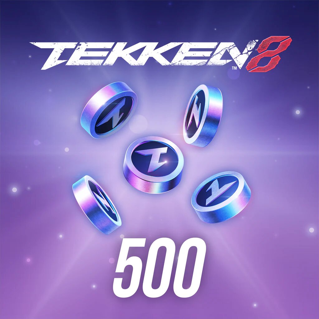 Дополнение TEKKEN 8 - 500 TEKKEN COINS, цифровое издание PlayStation 5, регион Турция / код пополнения баланса